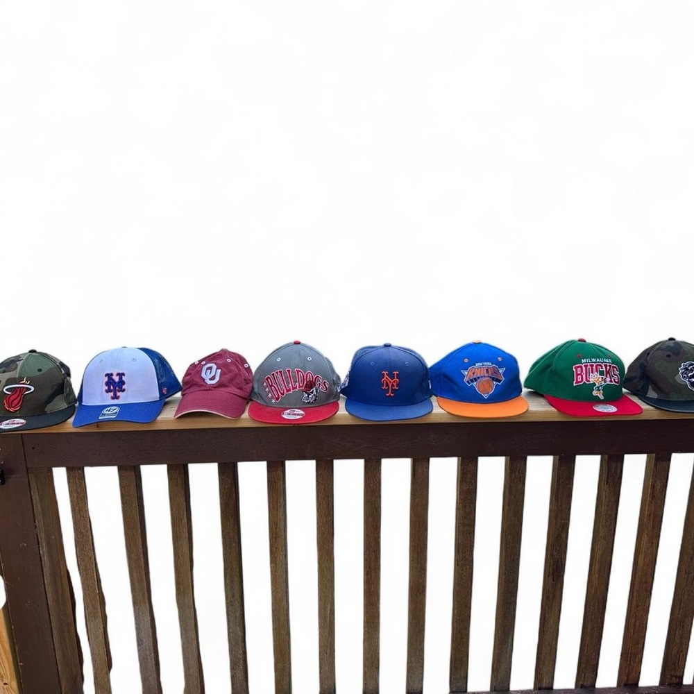 Mens Sports Team Caps Collection - Gem